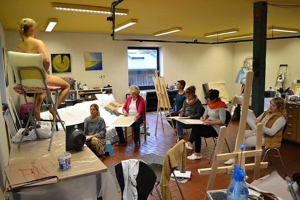 Galerie: Meisterkurs Aktzeichnen mit Hinrich Schüler - PLAN:A - Atelier ...